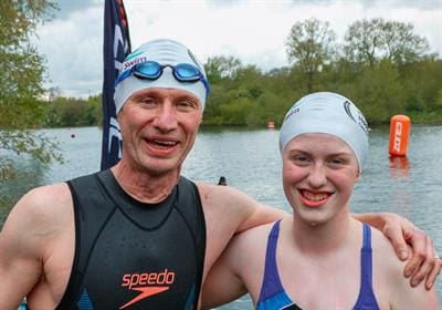 Swimmers make a big spash for hospice care - Rennie Grove Peace Hospice ...