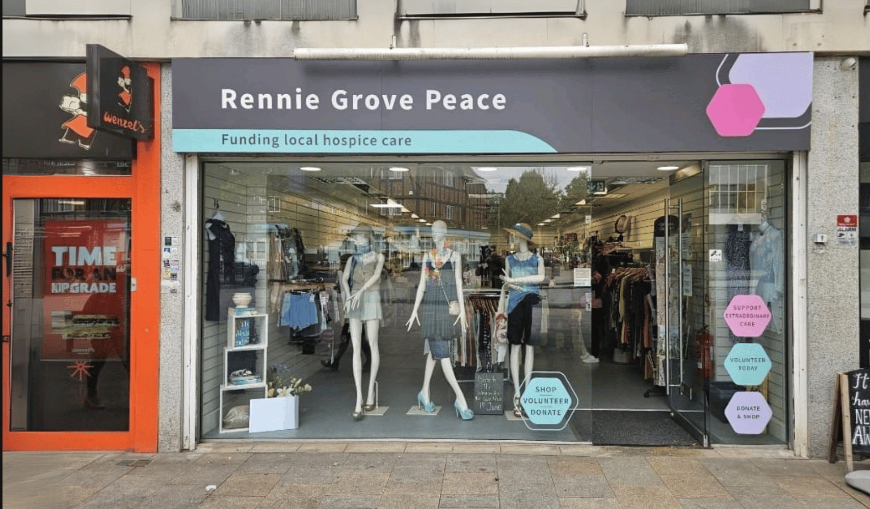 Our Watford Pond ReValued Outlet Charity Shop - Rennie Grove Peace ...