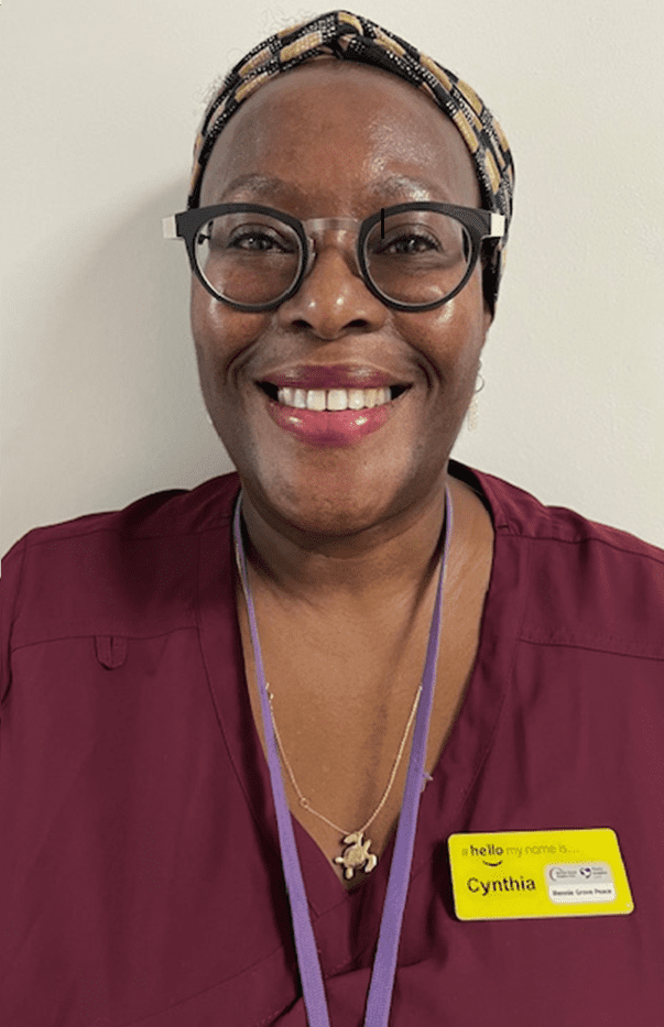 An interview with Cynthia Lever, Nurse Consultant - Rennie Grove Peace ...