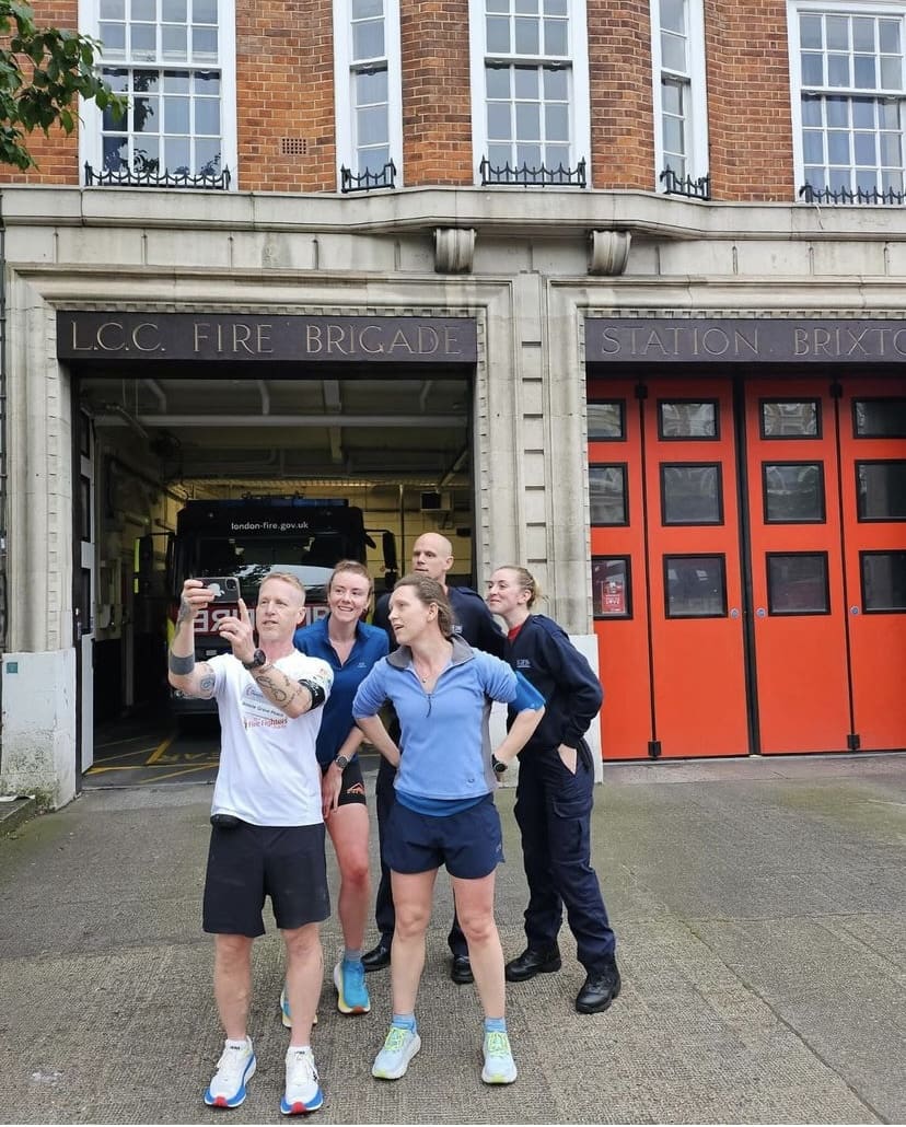 Firefighter Steve blazes through his 5 day fundraising challenge ...